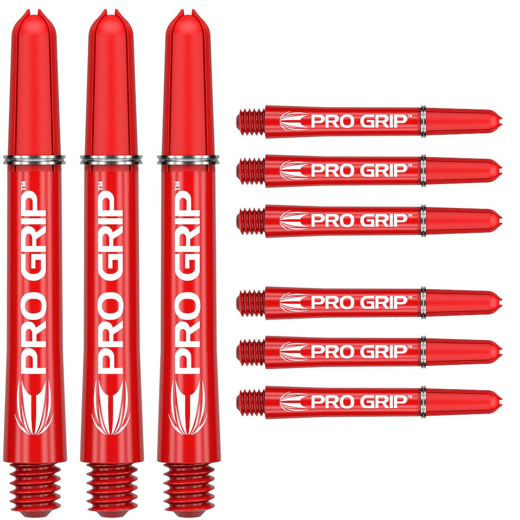 Target Pro Grip Shafts 3 Sets - Red
